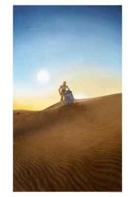 Droids R2-D2 C3PO Tatooine Desert Krayt Dragon First Star Wars Movie ...