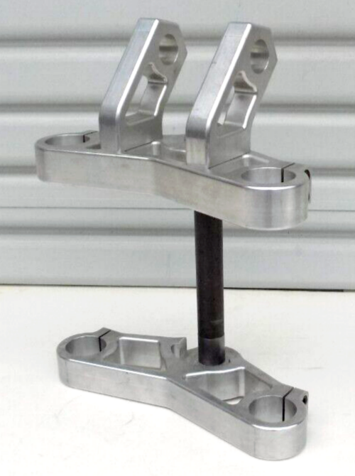 39MM Mid-Glide Triple Trees W/ Risers For Harley FXR Dyna Sportster ...