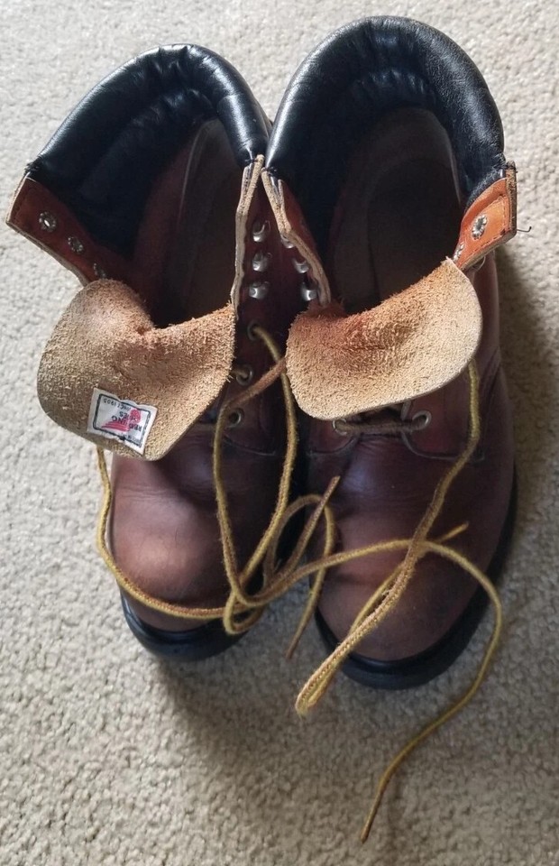 RED WINGS SHOES SINCE 1905, SUPER SOUL OIL RESISTANCE, SZ 7D MADE IN ...