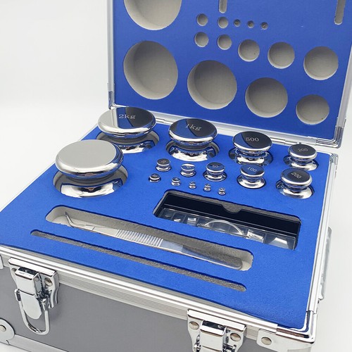 F1 Grade 27pcs 1mg-2kg Scale Calibration Weights Kit Set New SUS 304 ...
