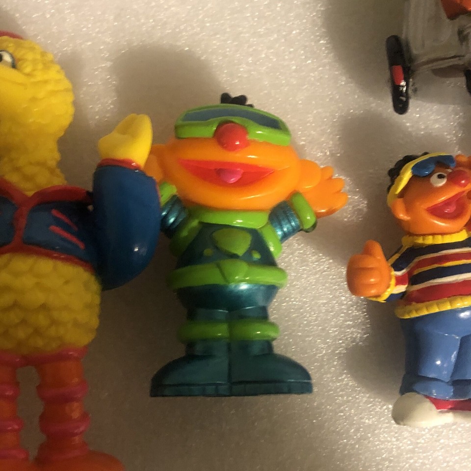Lot Of 5 Sesame Street Muppets Henson Figure | eBay