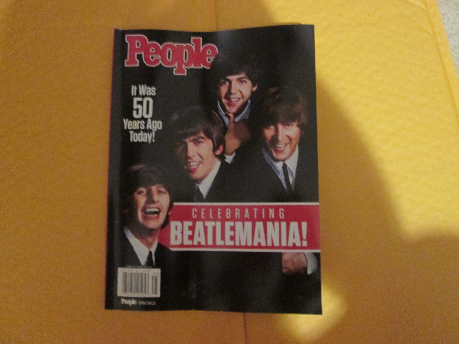 People Magazine It Was 50 Years Ago Today Beatles 2014 Celebrating ...