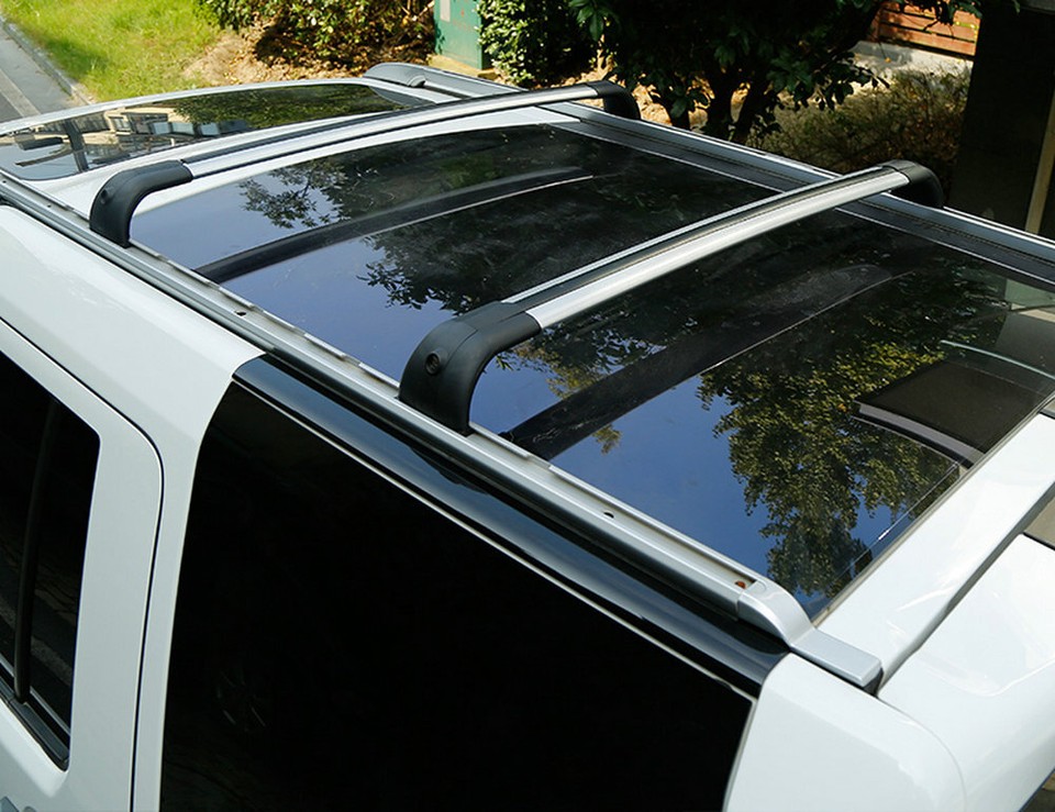 Roof Rail Crossbars Carrier Rack Fits for Land Rover Discovery 4 LR4 ...