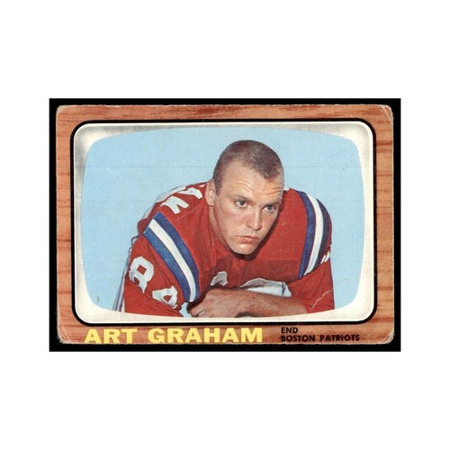 1966 Topps Art Graham Boston Patriots #7 | eBay