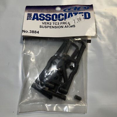 Team Associated Front Suspension Arms Ver2 Tc3 (2) ASC 3884 | eBay