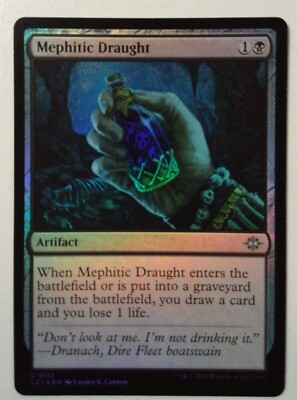 Mephitic Draught *FOIL Common* Magic MtG x1 The Lost Caverns of Ixalan ...