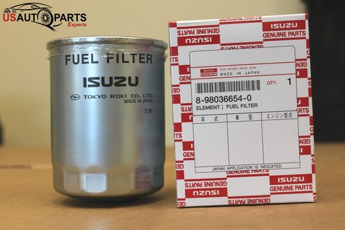 Genuine Isuzu Fuel Filter For NPR NQR NRR FTR FVR 4HE1 4.8L 7.1L 5.8L ...