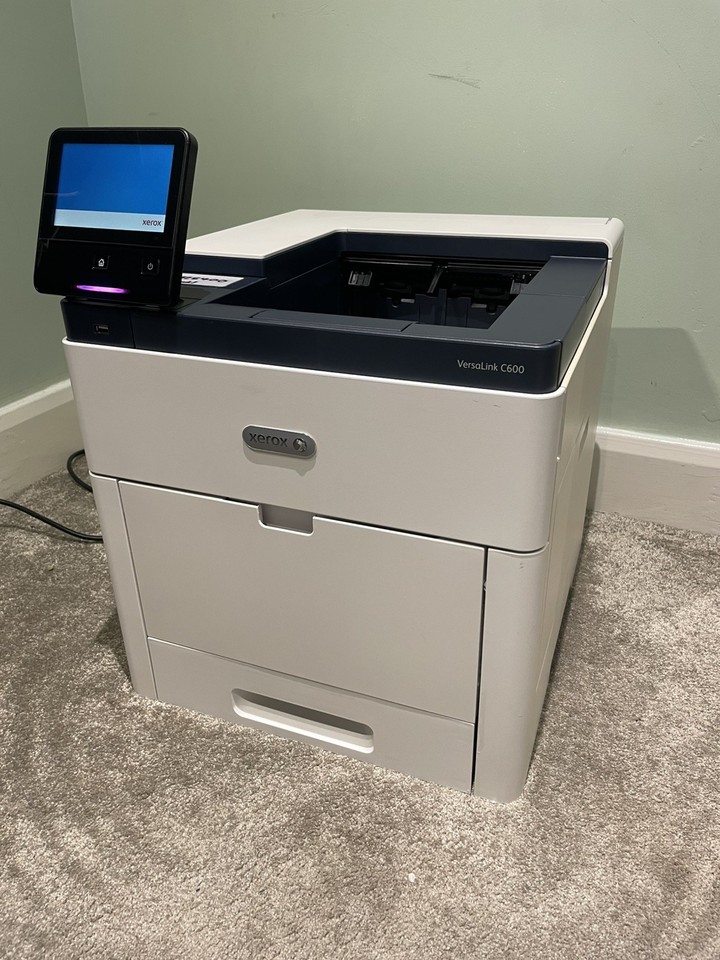 Xerox VersaLink C600dn A4 USB Colour Laser Printer C600 In Working ...