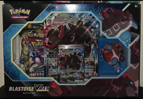 Rare 2021 - Blastoise Vmax Battle Box - New & Sealed | eBay