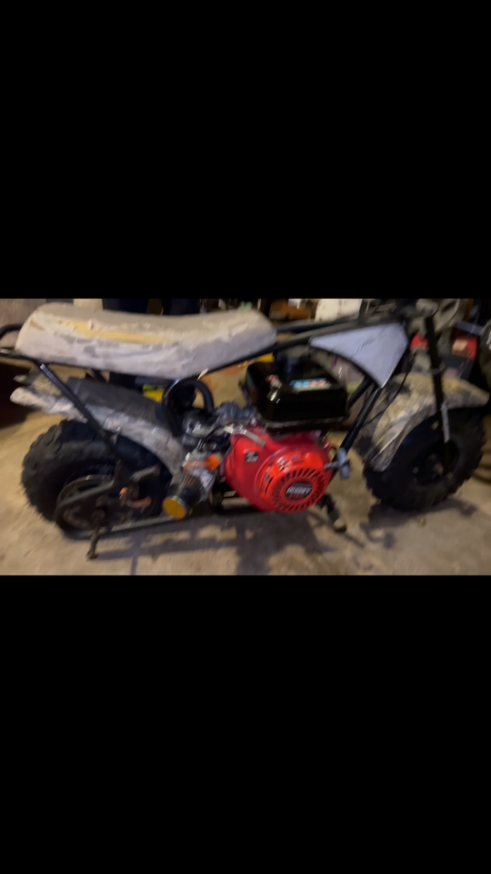 Moto Monster 212 ghost -Powered Mini Bike - brand new tires new engine ...