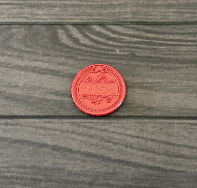 RISK Strike | 1 Red Domination Coin | Official Replacement/Extra Game ...