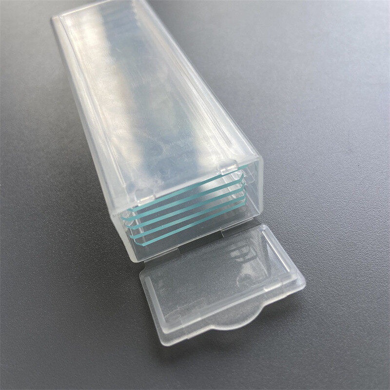 5PC Single Concave Microscope Blank Glass Slides Laboratory Specimen ...
