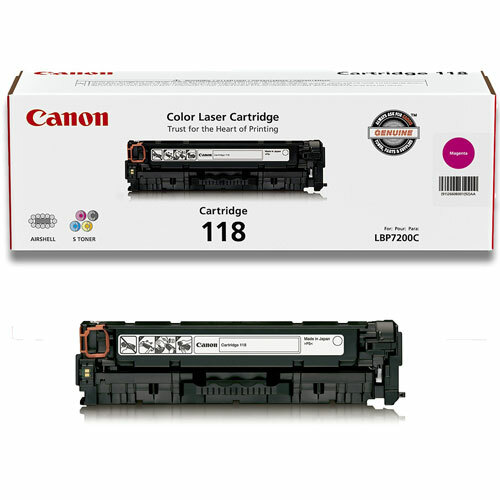 Canon Color imageCLASS LBP7660Cdn (118) Standard Yield Toner Cartridge ...