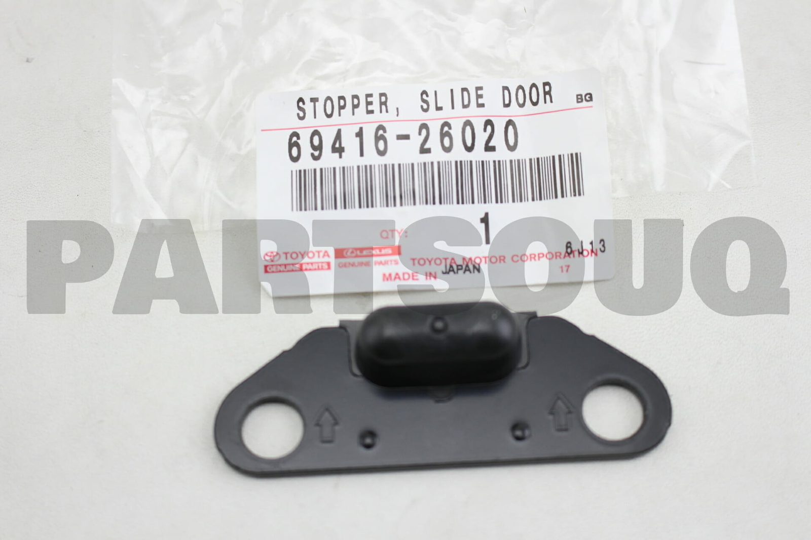 6941626020 Genuine Toyota STOPPER, SLIDE DOOR DOWN MALE 69416-26020 | eBay