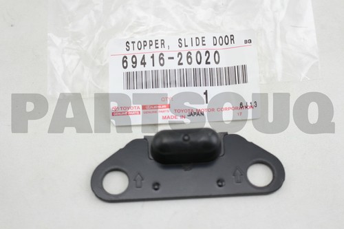 6941626020 Genuine Toyota STOPPER, SLIDE DOOR DOWN MALE 69416-26020 | eBay