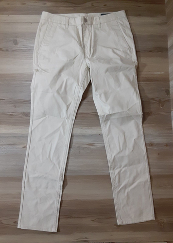 Bonobos Pants Mens 33x32 Beige Khaki Chino Flat Tailored Slacks ...
