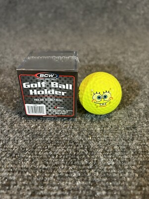 Nickelodeon Wilson SpongeBob Squarepants Golf Ball w/ New BCW Display ...