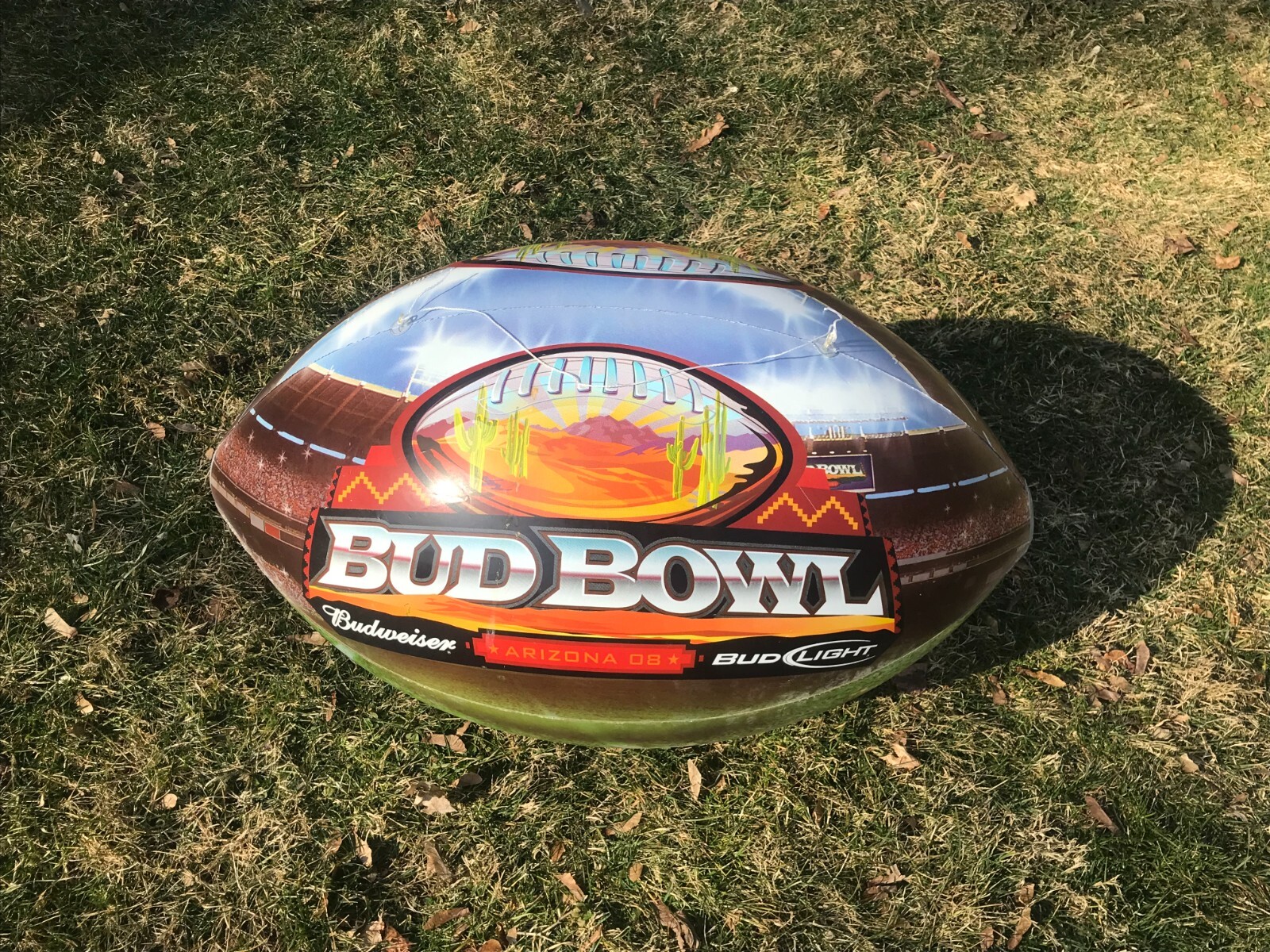 Budweiser Beer Bud Bowl Arizona 08 Football Inflatable Man Cave Bar ...