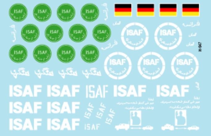 Star Decals 1/35 ISAF Afghanistan Peacekeepers Generic Markings for AFV ...