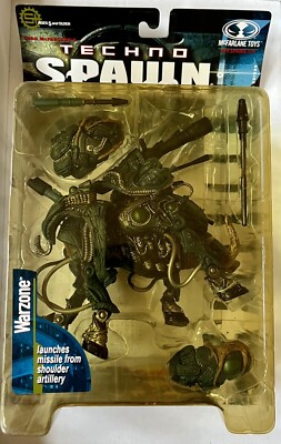 TECHNO SPAWN WARZONE 1999 SERIES 15 NEW Many accessories McFarlane Toys | eBay