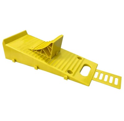 1 x Single Axle RV Caravan Levelling Ramp Chock Skid Plate &Bag Wheel ...