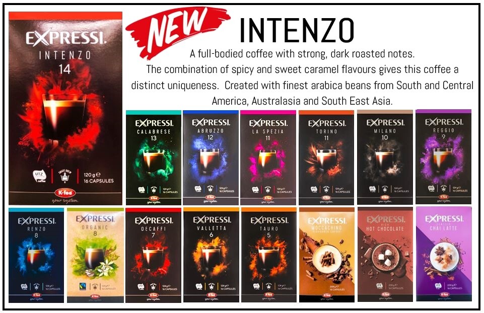 ALDI K-FEE EXPRESSI Capsule Pods Automatic Espresso Coffee Machines 1 ...