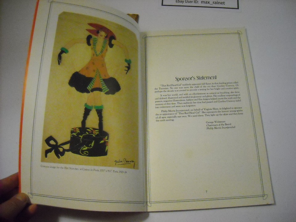 David Schaff THAT RED HEAD GAL Fashions Designs of Gordon Conway 1916 ...