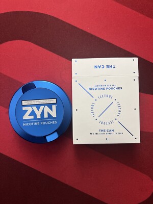 Metal ZYN Can Blue BRAND NEW IN BOX AUTHENTIC RARE SOLD OUT | eBay