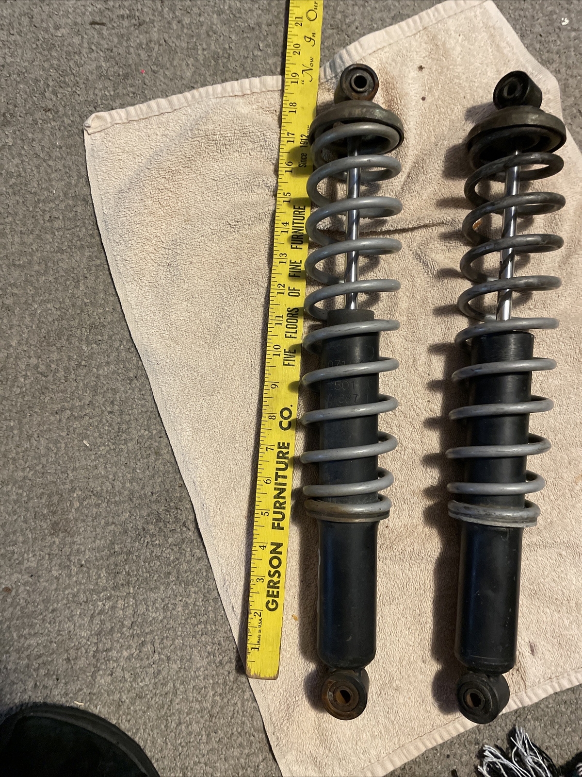 . 2005 SKI D00 Expedition GSX 550F Oem REV 18” Pair Bombardier Front ...