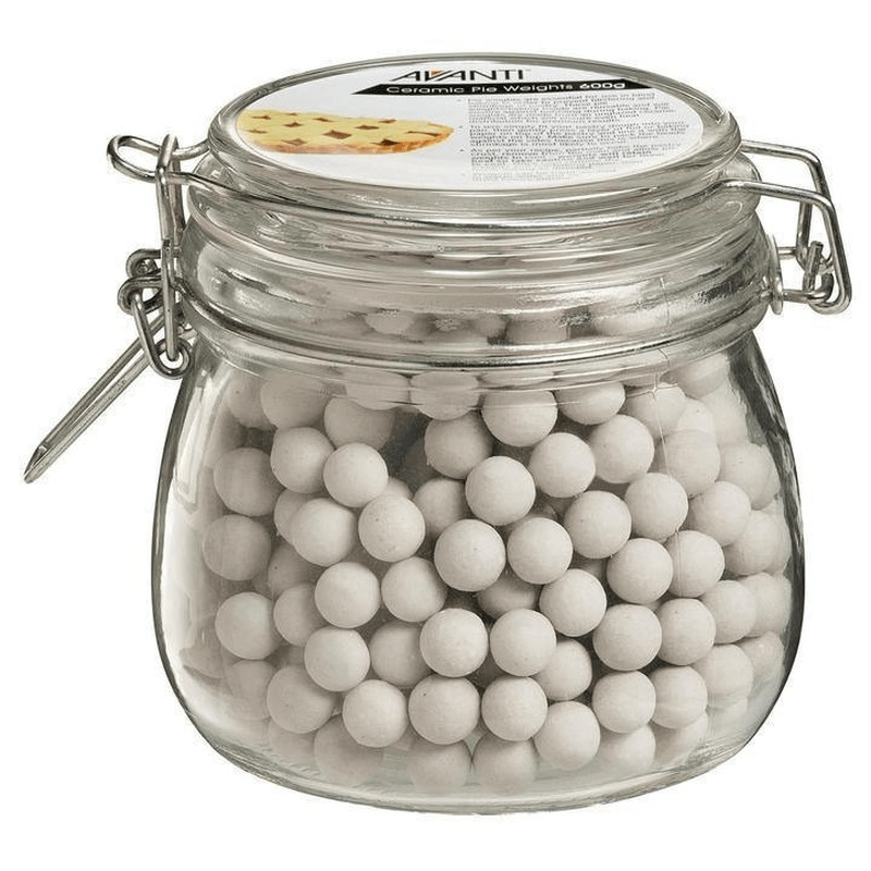 Avanti Ceramic Pie Weights In Glass Jar 16524 EBay avanti-ceramic-pie-weights-in-glass-jar-16524-ebay