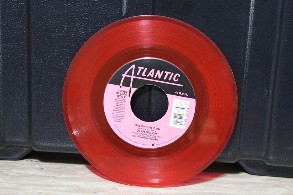 DEAN DILLON 45 RPM RED VINYL RECORD...FULL 54 | eBay