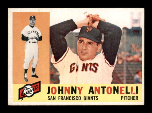 1960 Topps #80 Johnny Antonelli EX X3111979 | eBay