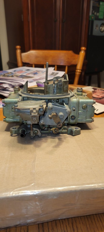 Holley 1850 4 Barrell Carburetor 600 CFM Mechanical Choke | eBay