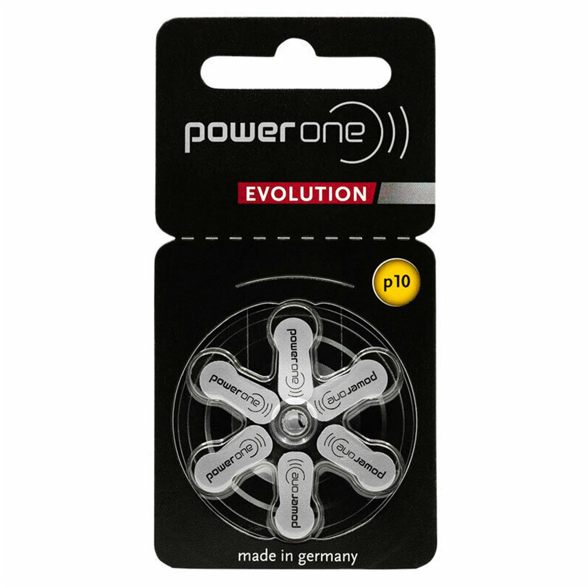 Power One Evolution Size 675 Hearing Aid Batteries (60 PCS), 50% OFF