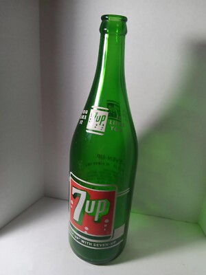 Vintage 7up Bottle Large Size 28oz | eBay