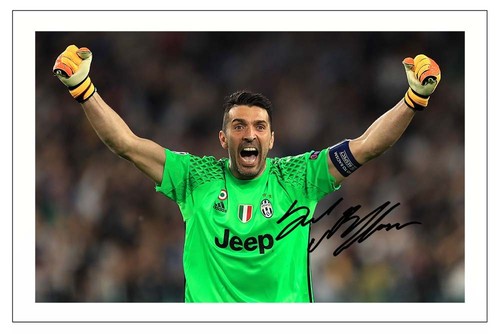 GIANLUIGI BUFFON JUVENTUS AUTOGRAFO FIRMATO STAMPA FOTO CALCIO | eBay