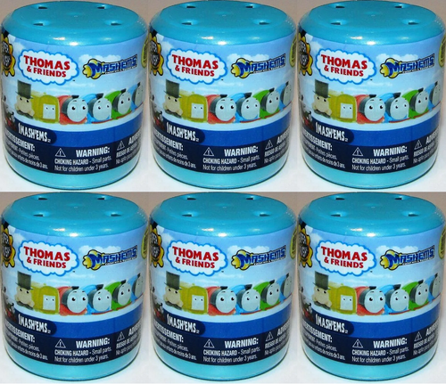 LOT OF 6 THOMAS & FRIENDS SERIES 2 CRYSTAL MASHEMS BLIND CAPSULES HTF ...