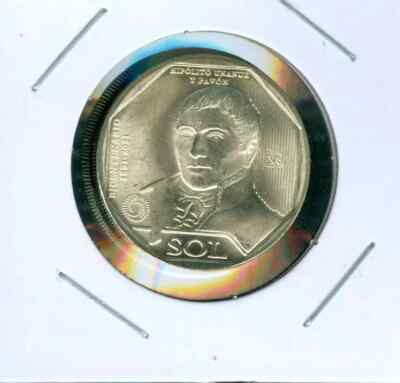 2021 PERU 1 SOL "PAVON" BU UNCIRCULATED COIN #H | eBay