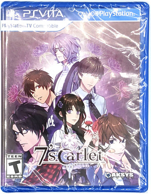 7'sCarlet / 7's Carlet - PS Vita Visual Novel - BRAND NEW SEALED | eBay