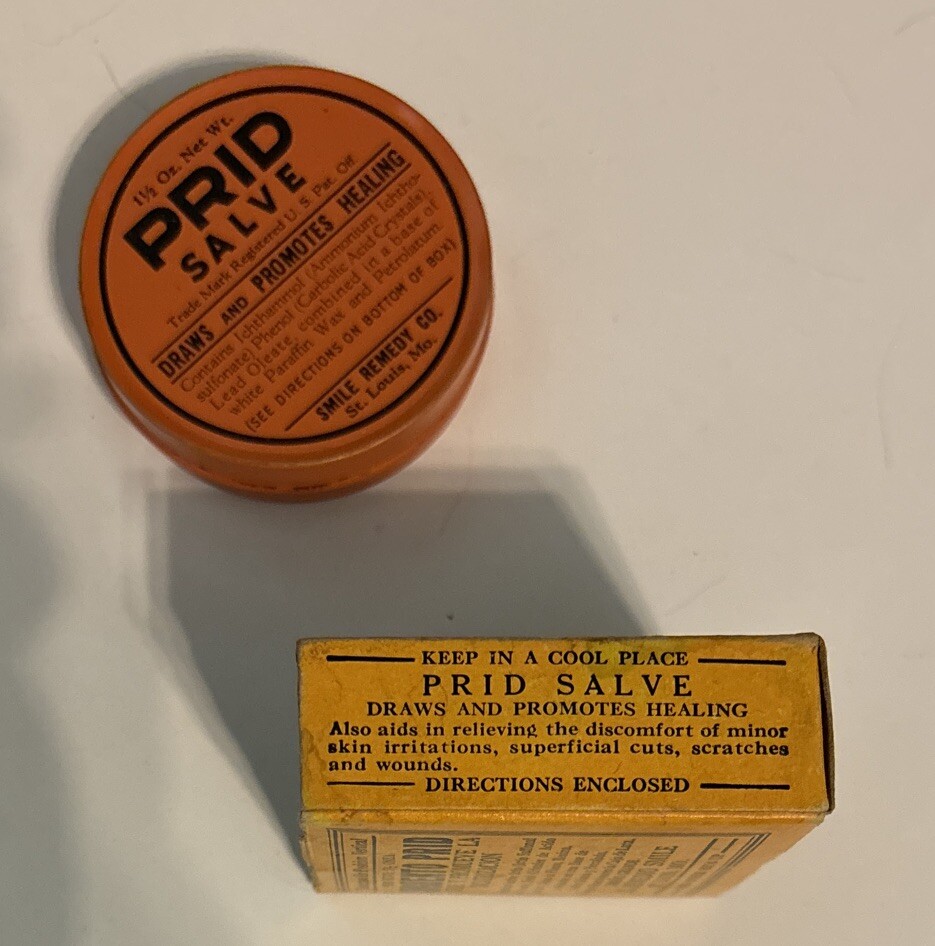 PRID Salve Smile’s remedy vintage medicine w Box — Not For Use | eBay