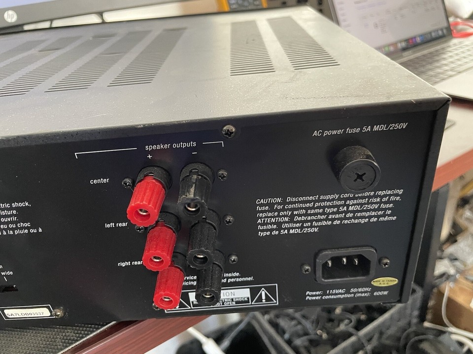 ADCOM GSA -700 INTEGRATED POWER AMP SURROUND SOUND PROCESSOR | eBay
