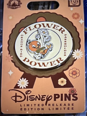 Disney Epcot Flower And Garden 2023 Orange Bird Flower Power Passholder ...