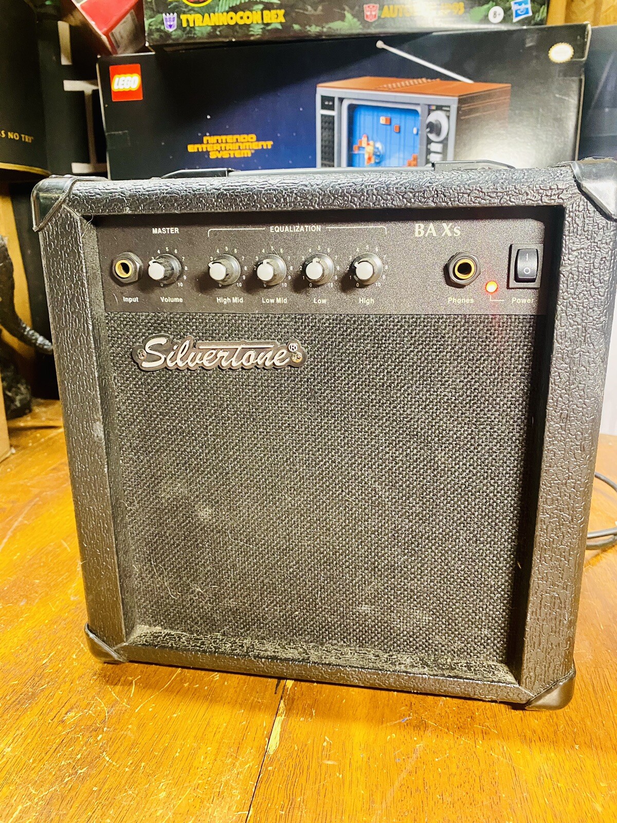 Silvertone Bass Guitar Amplifier BA-XS Amp 26W Samick Musical WORKS ...