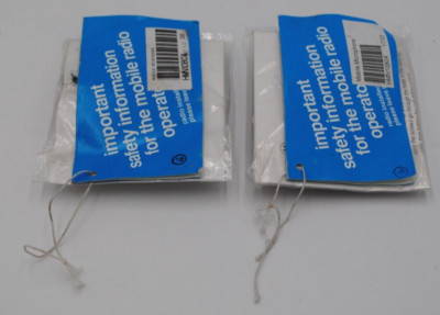 (Lot of 2)Motorola Microphone holder clips used 2 way radio holder with ...