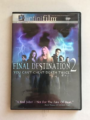 Final Destination 2 (DVD, 2003) Ali Larter A.J. Cook David Paetkau ...
