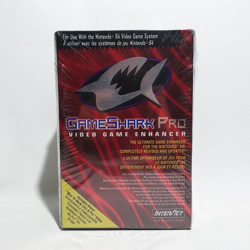 GameShark Pro V3.3 Video Game Enhancer Nintendo 64 N64 Brand NEW ...