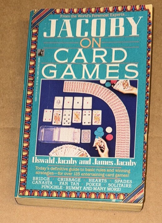 Jacoby On Card Games by James Jacoby (1989, Mass Market, GOOD ...