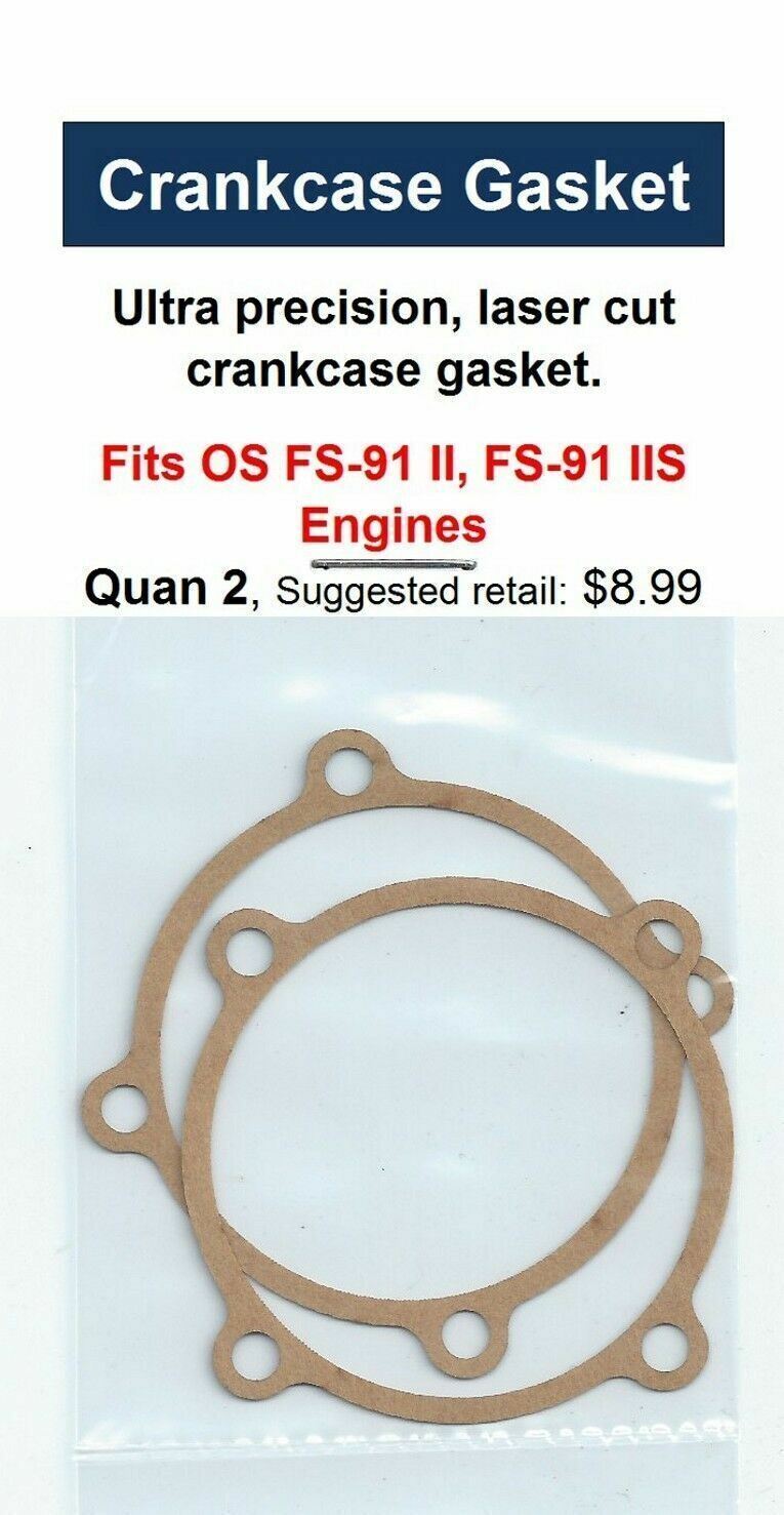 OS FS-91 II & FS-91 II Surpass Crankcase Gasket 2 Pack NIP | eBay