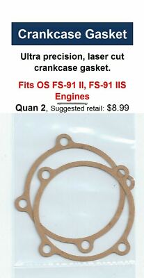 OS FS-91 II & FS-91 II Surpass Crankcase Gasket 2 Pack NIP | eBay