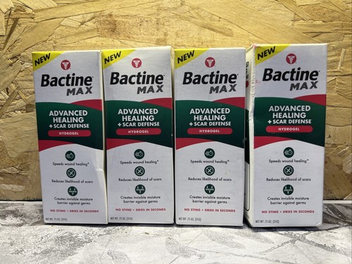 Bactine MAX Advanced Healing + Scar Defense Hydrogel 0.75oz/21g Ea No ...